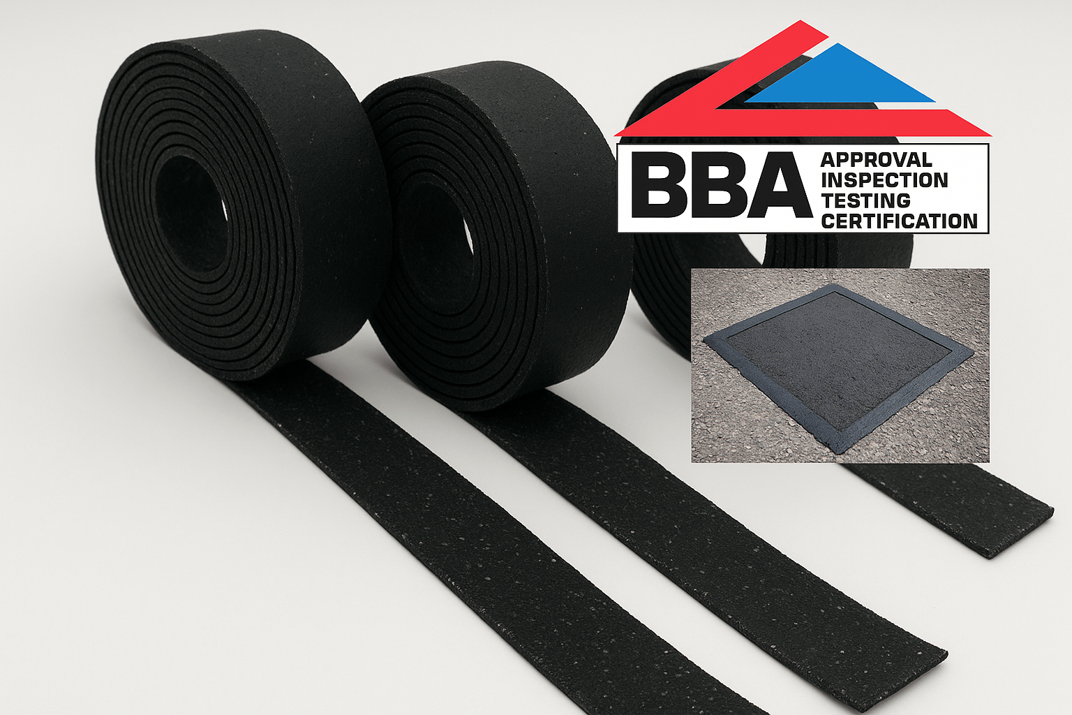 Box of 12 Overbanding Bitumen Tape BBA/HAPAS Approved. 35mm x 5m ...