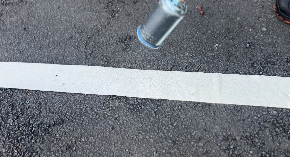 Preformed Thermoplastic Road line Marking Roll